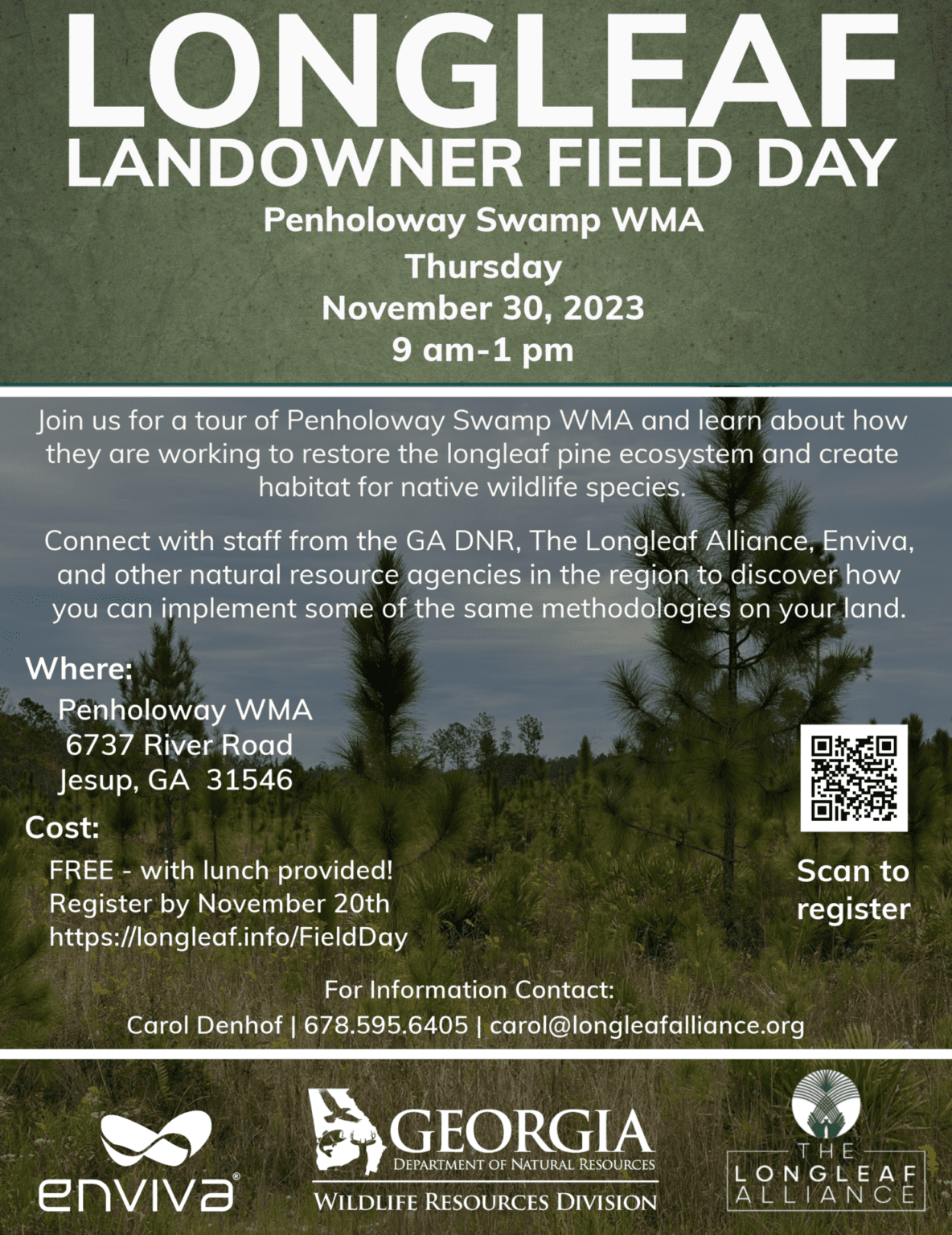 Georgia Longleaf Field Day – The Longleaf Alliance