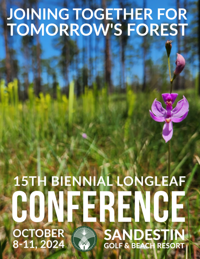 15th Biennial Longleaf Conference – The Longleaf Alliance